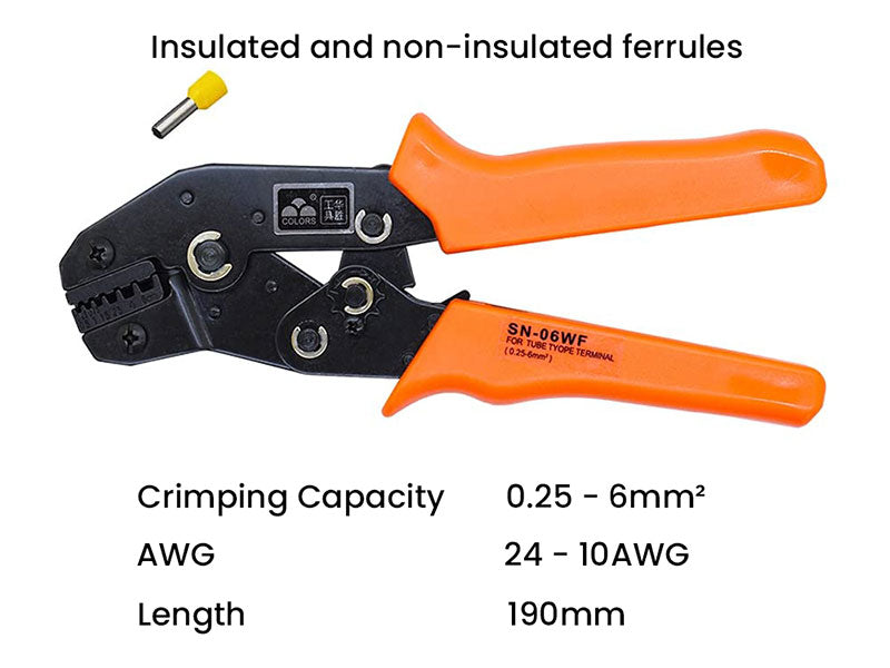 Bootlace Ferrule Crimp SN-06WF - Kuriosity