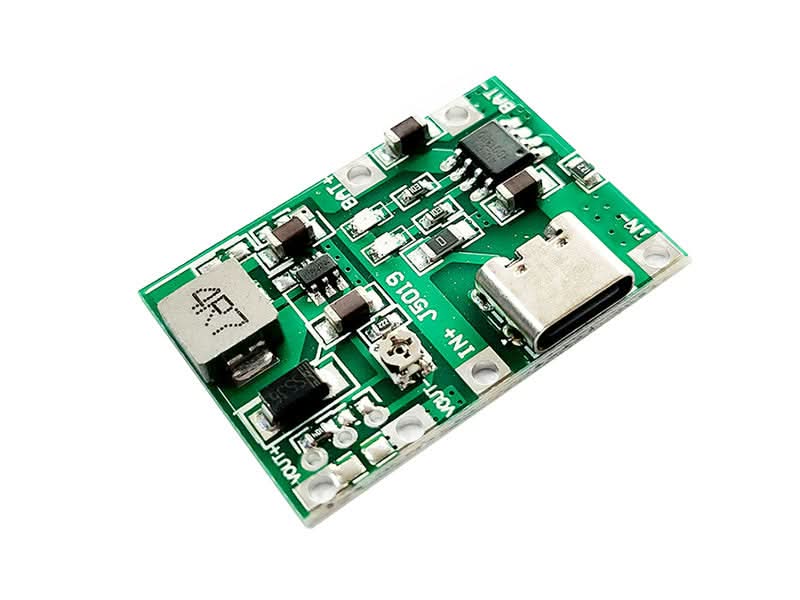 Charging Module TP4056 Type-C with Boost - Kuriosity