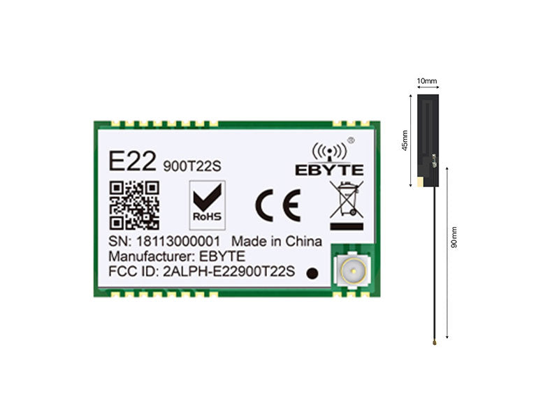 LoRa Module 915MHz SX1262 5km 10km Range - Kuriosity