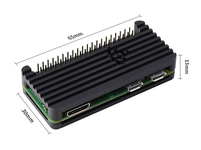 Raspberry Pi Zero Aluminum Heatsink Case - Kuriosity