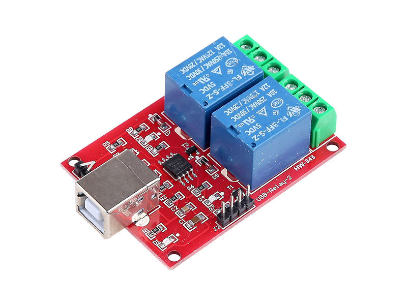 USB Relay Module 2 Channel - Kuriosity
