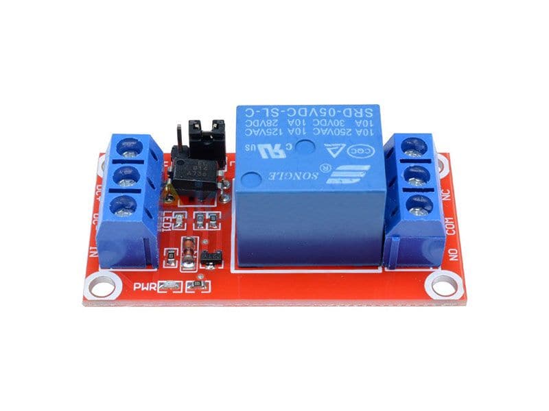 Relay Module 1 Channel 3.3V 5V 12V 24V - Kuriosity