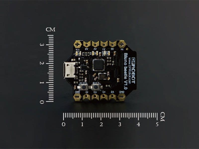 Dfrobot Beetle Ble The Smallest Board Based On Arduino Uno With Blue