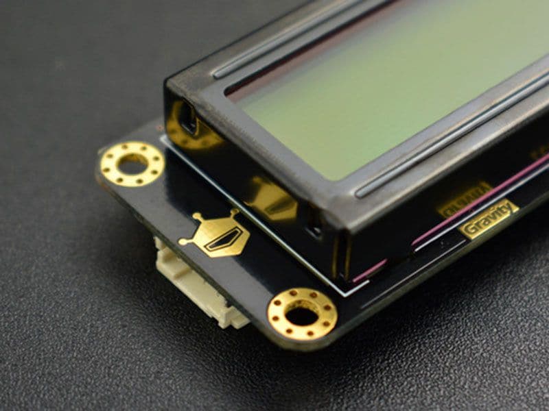 Dfrobot Gravity I2c 16x2 Arduino Lcd With Rgb Backlight Display Kuriosity
