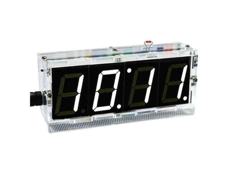 DIY LED Clock Kit - Kuriosity