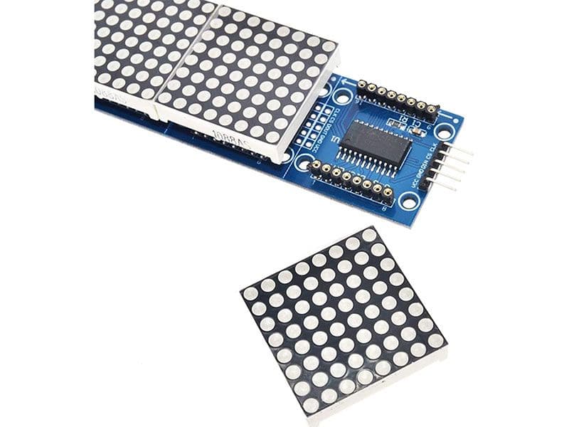 LED Matrix 8x8 MAX7219 4-in-1 - Kuriosity