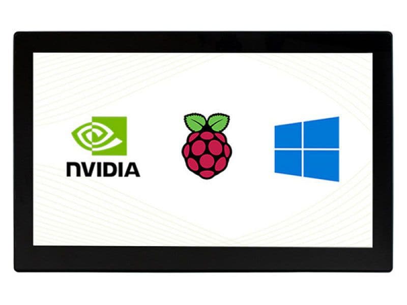 Raspberry Pi 13.3 inch HDMI Capacitive Touch LCD with Case IPS V2 1920 ...