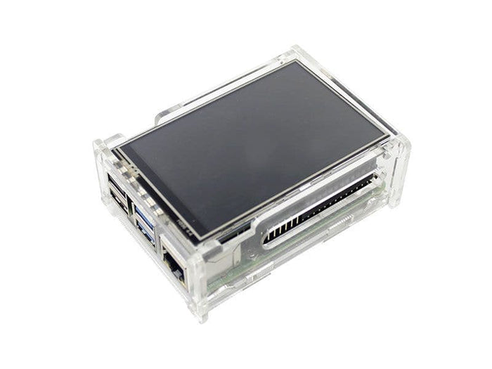 Raspberry Pi 4 Acrylic Case with Fan - Kuriosity