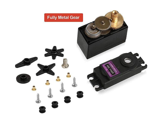 Servo Motor MG996R 180 360 degrees MG995 Upgrade - Kuriosity