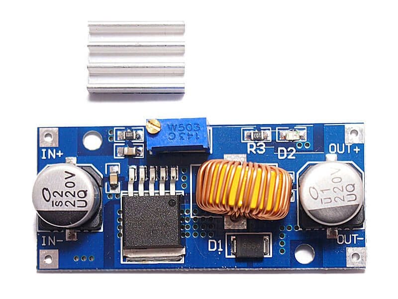 DC-DC Step Down Buck Converter 4 - 38V to 1.25 - 36V 75W 5A XL4015 - Kuriosity