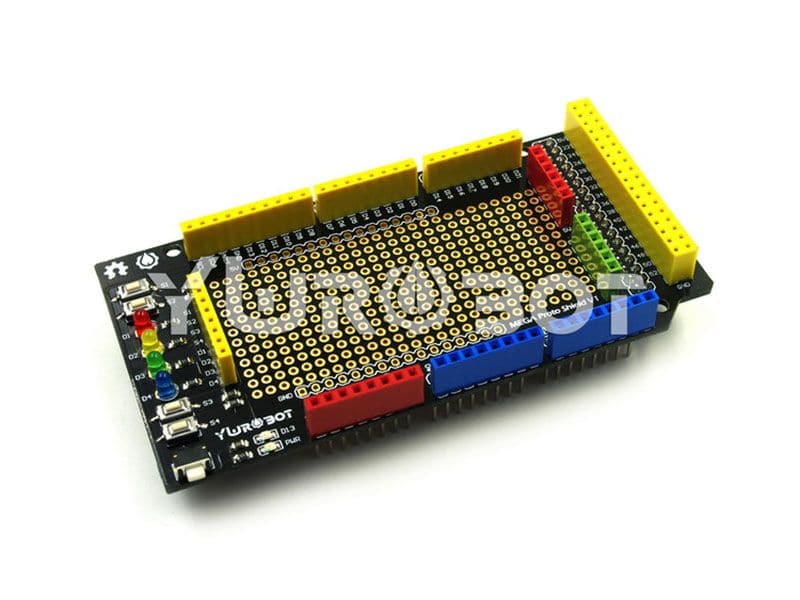 Prototype Shield Arduino Mega Kuriosity
